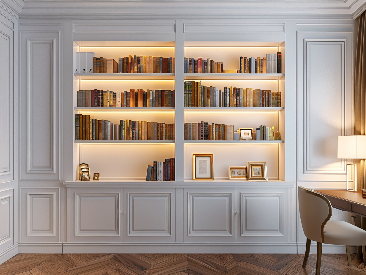Built-in Bookcases vs. Freestanding - Which Should You Choose? - Luxe ...