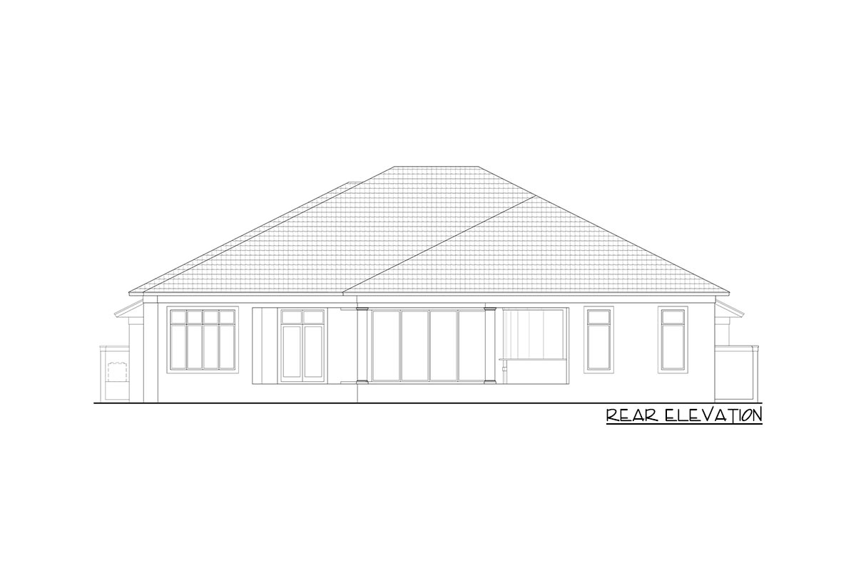 Luxury Southern House Plan with Large Covered Lanai (Floor Plan) - Luxe ...